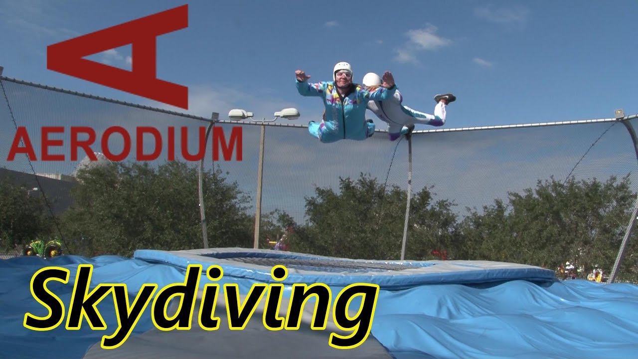 Portable Skydiving with Aerodium at IAAPA 2017 - YouTube