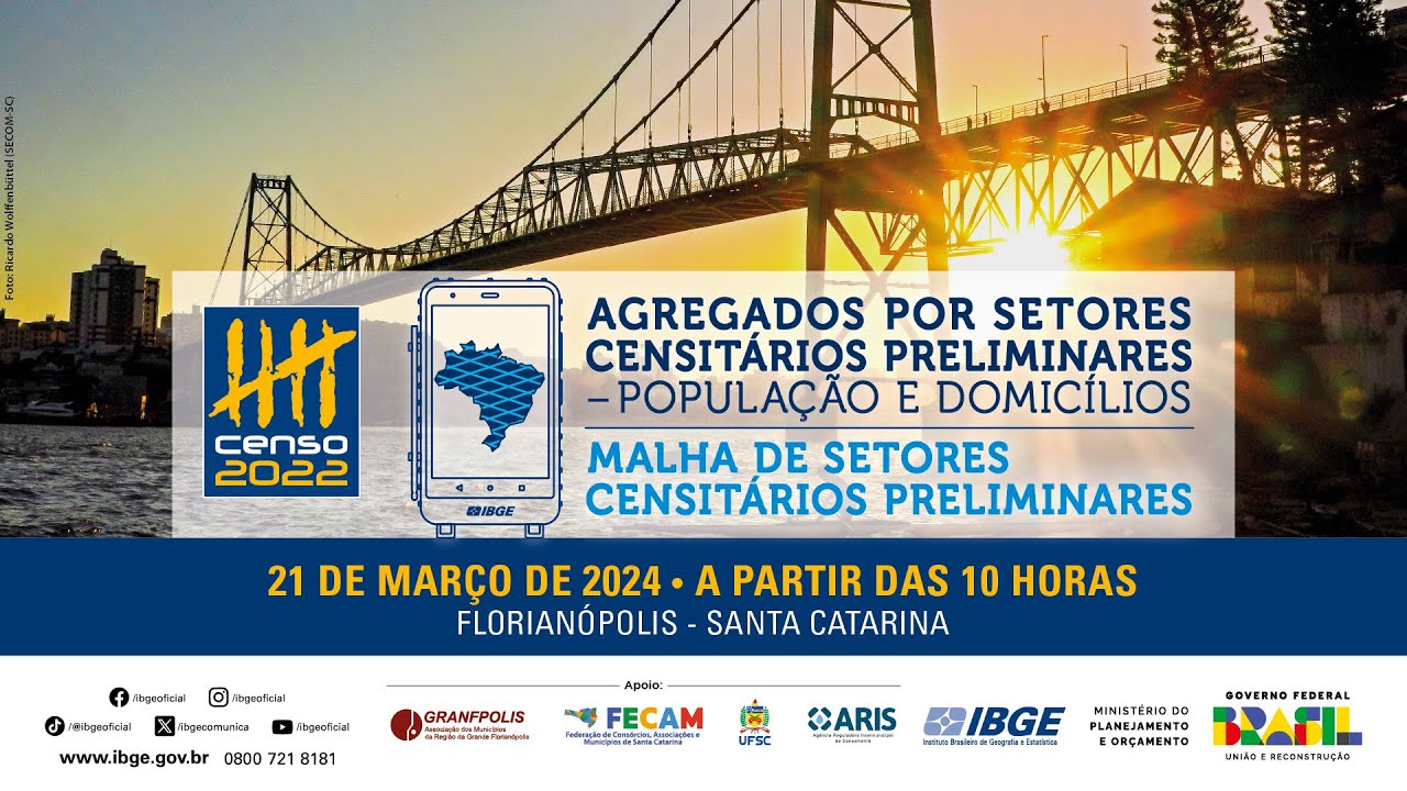 Censo 2022: confira os dados por setor censitário, o maior nível de detalhe dos resultados do ...