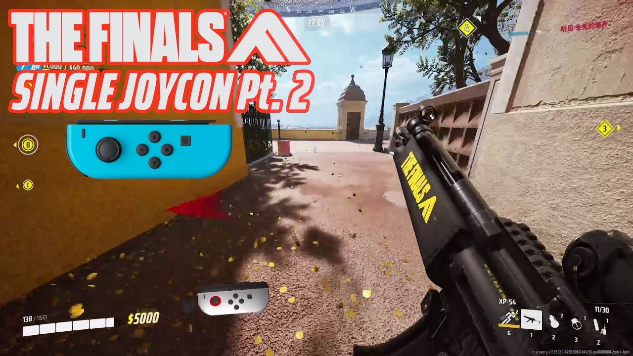 The Finals - Solo Bank It 2 with a single joycon - YouTube