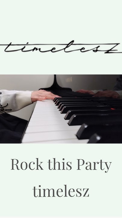 【ピアノ】timelesz / Rock this Party / タイムレス / ろっくでぃすぱーてぃー - YouTube