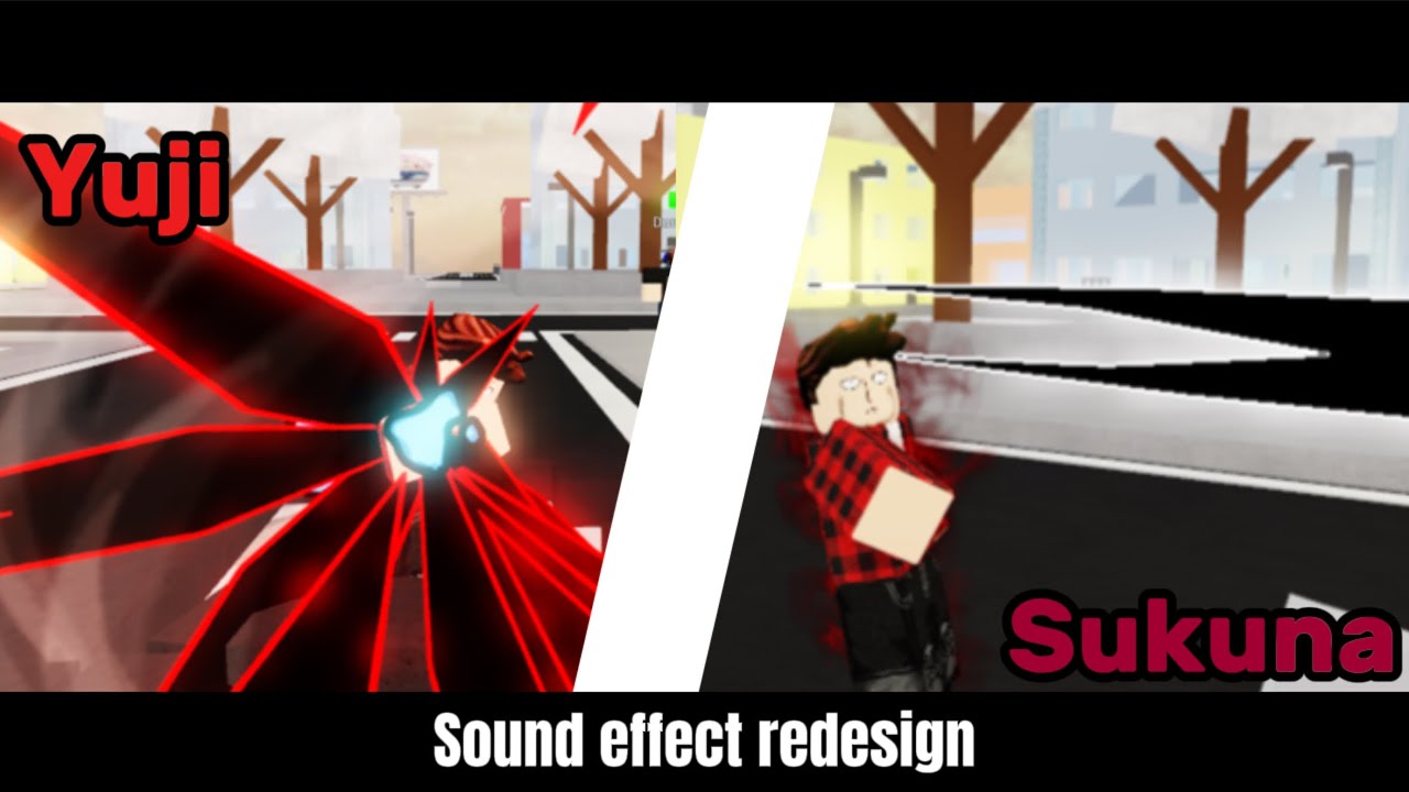 Yuji/Sukuna sound effect redesign (Jujutsu Shenanigans) - YouTube