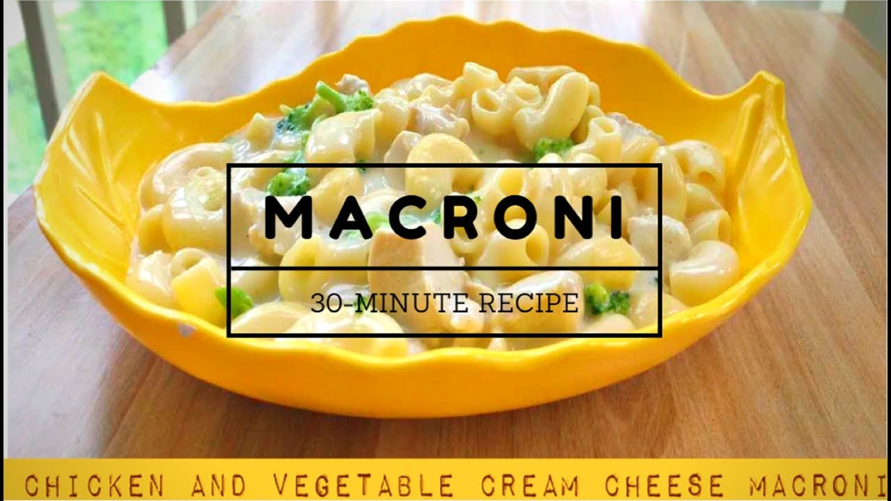 Cream Cheese Macroni Recipe |Cheese Pasta Recipe| Hello, Foody! - YouTube