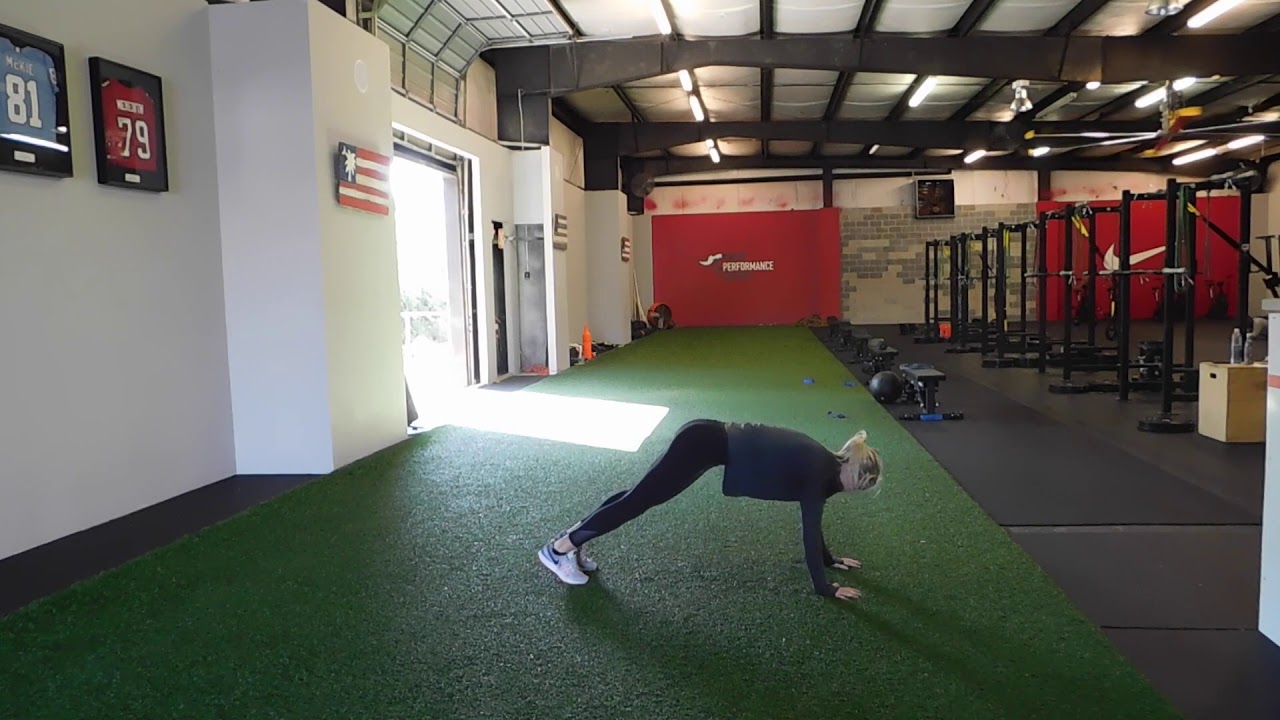 Plank Pike to Toe Touch - YouTube