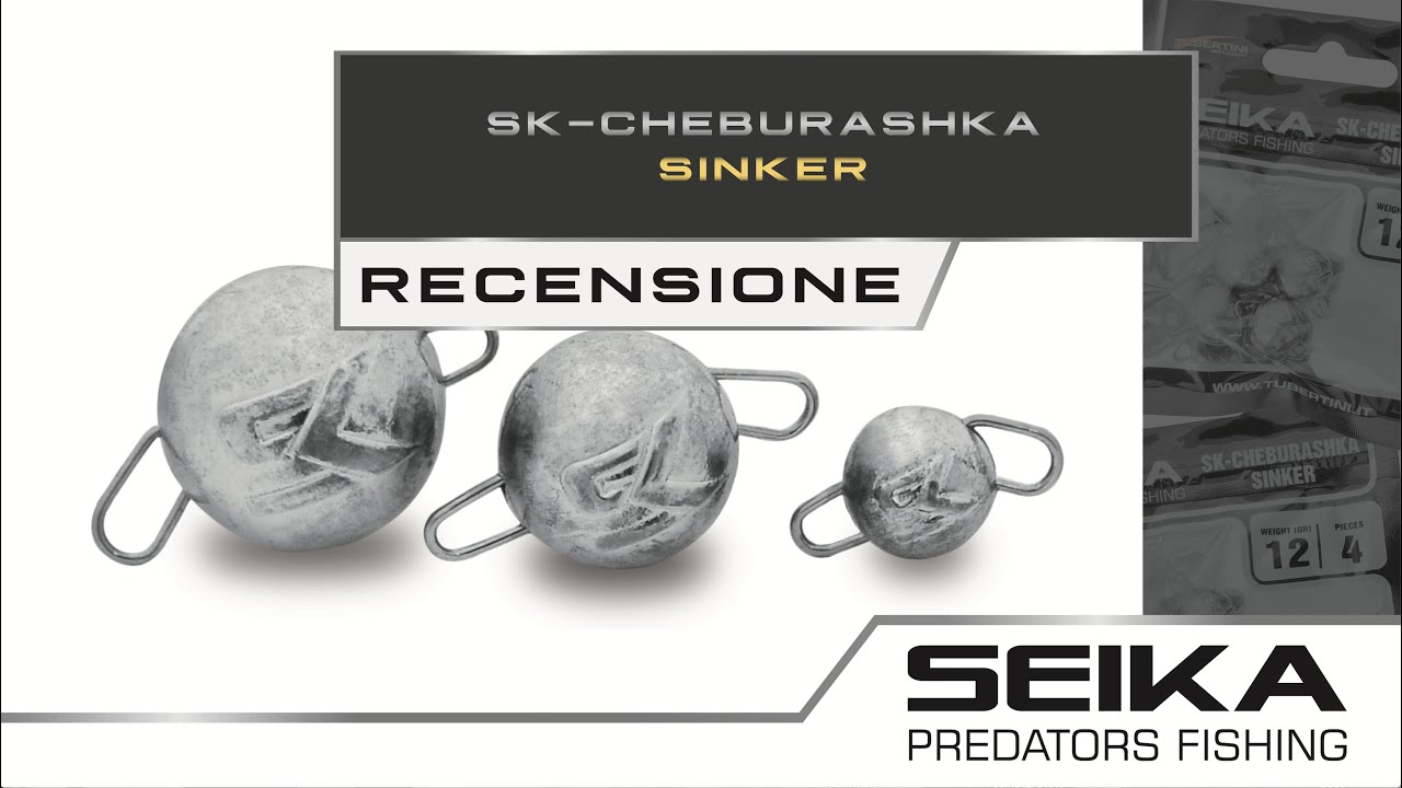 SEIKA PREDATORS FISHING - SK CHEBURASHKA SINKER - YouTube