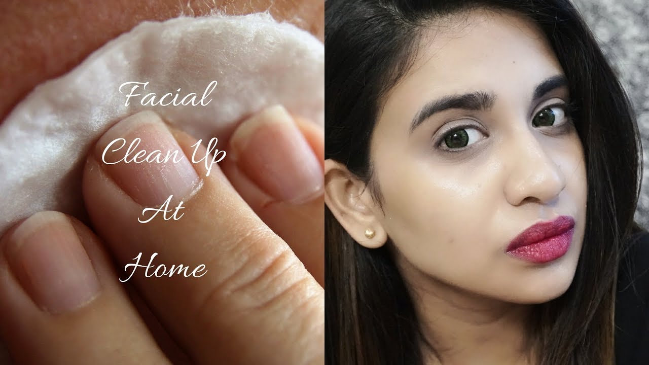 [HINDI] How To Do Facial Clean Up At Home|Sidra khan - YouTube