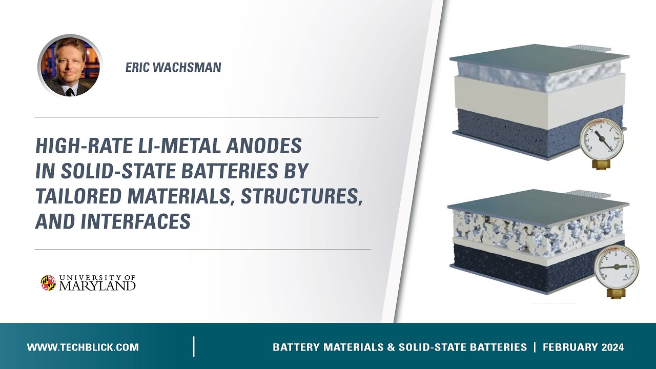 University of Maryland | High-Rate Li-Metal Anodes in Solid-state ...