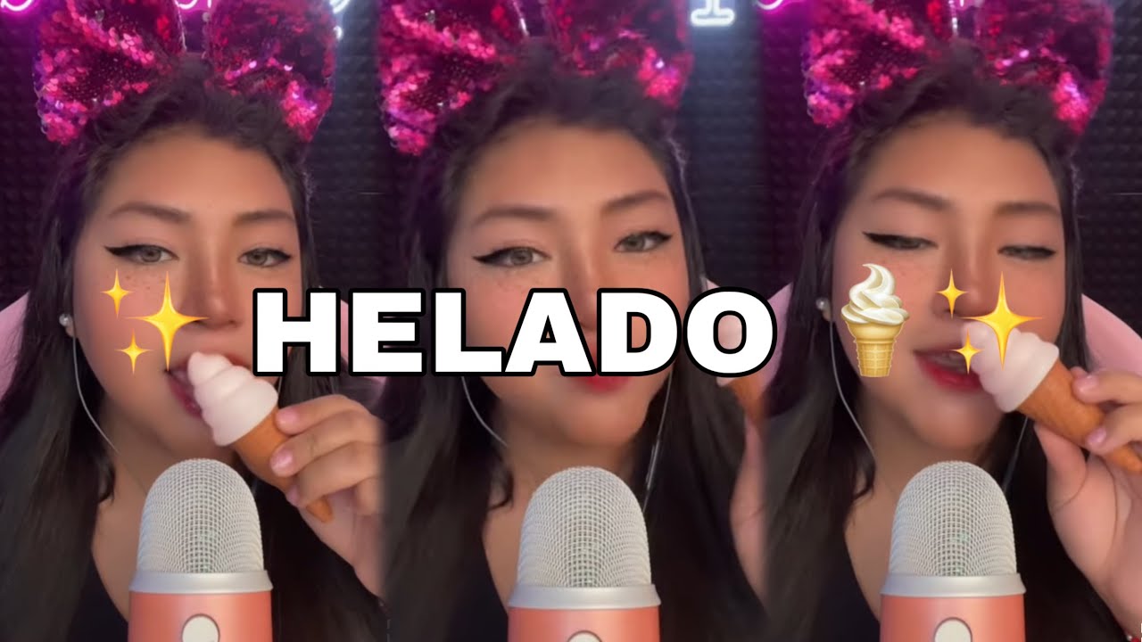 HELADO 🍦 MOUTH SOUNDS - DIANA ASMR - YouTube