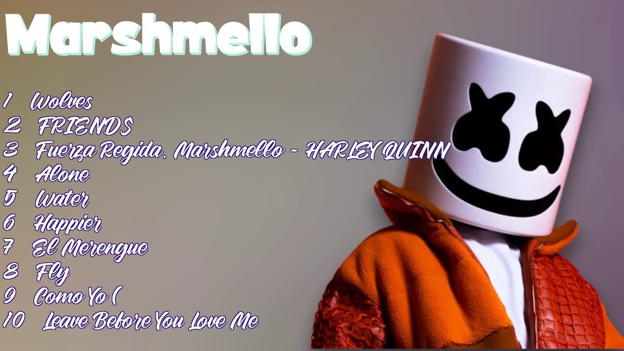 Marshmello-Prime hits that rocked 2024-Superior Chart-Toppers Selection ...