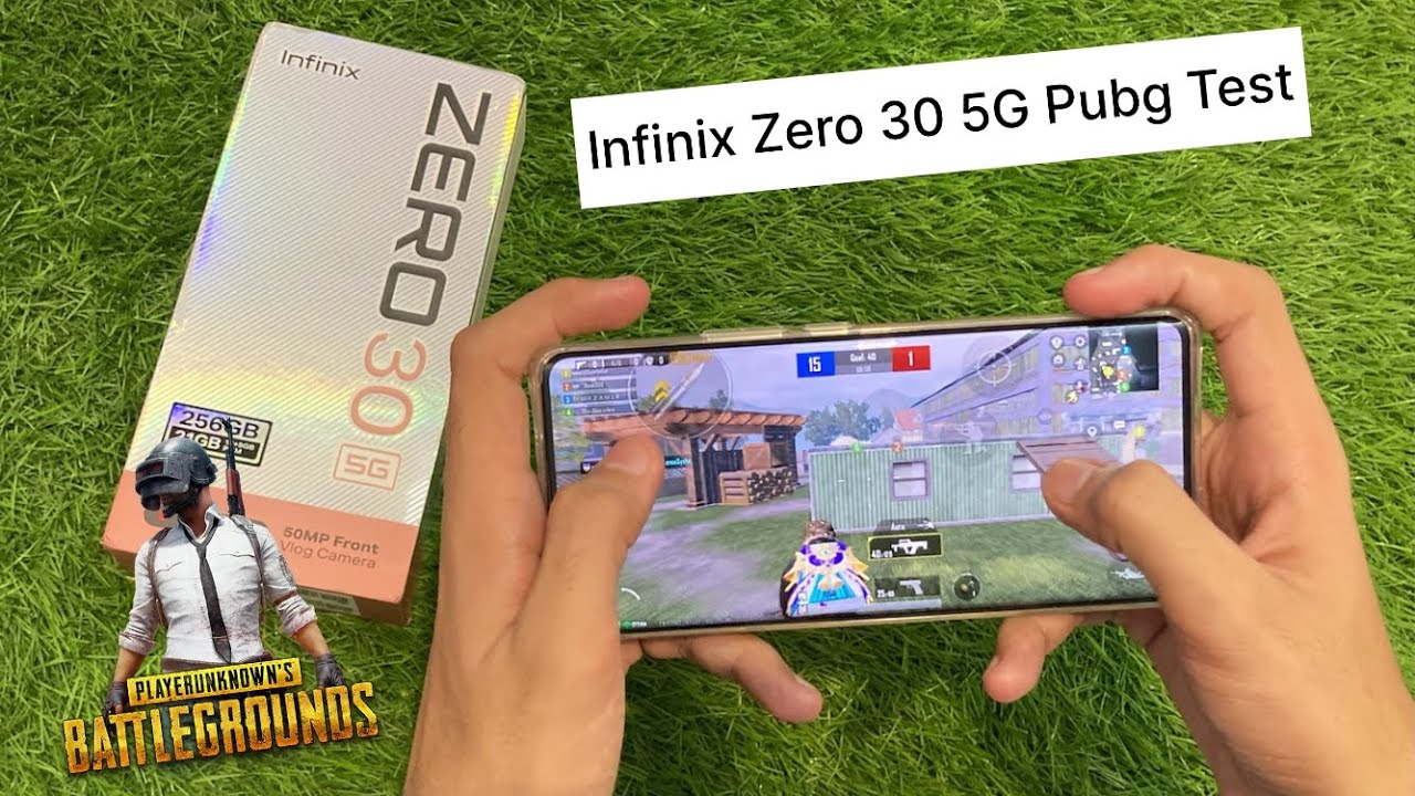 Infinix Zero 30 5G Pubg Test || Smooth + Extreme || 60FPS Pubg Test ...