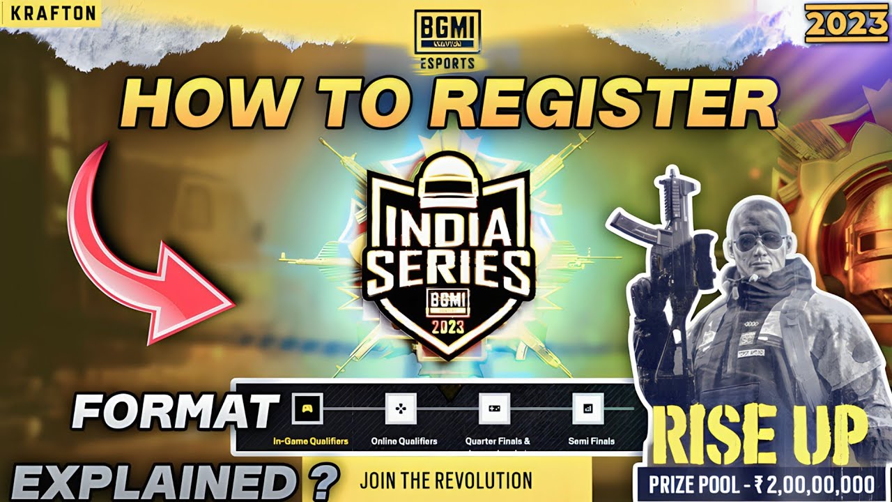 How To Ragister BGIS And Format Explained | BGMI | BGIS Indian Series ...