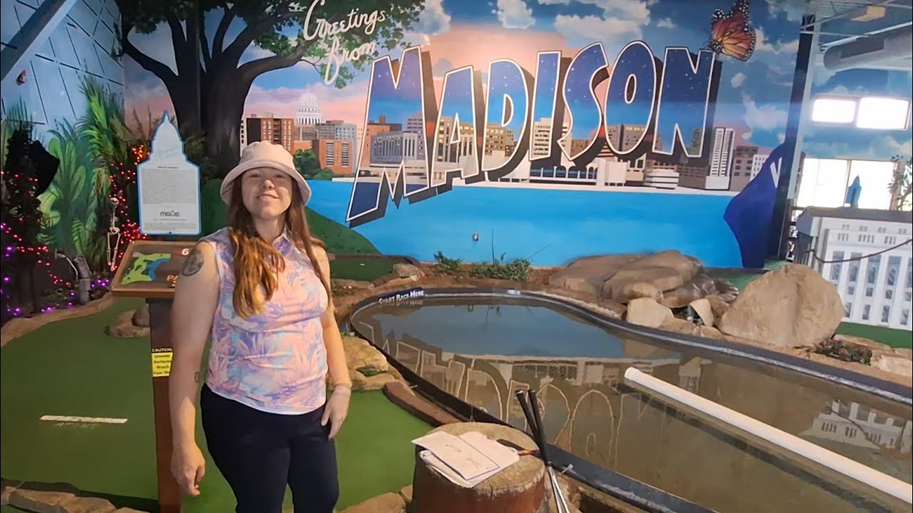 Patty Puttz and Ronnie Bogey Take on Vitense Golfland: The Madison ...
