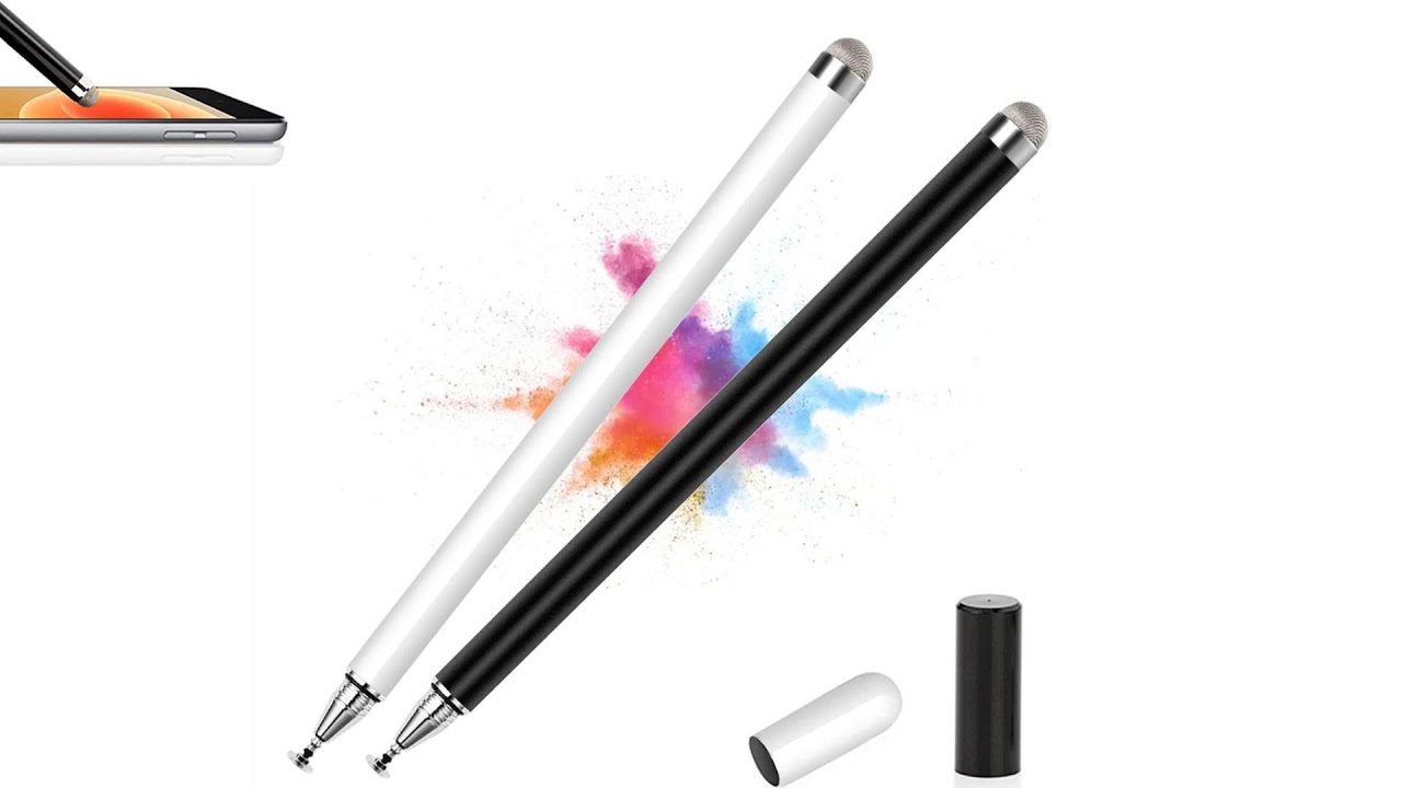 Lápiz Óptico Capacitivo Stylus Pen Para Celular/tablet 2 Pcs - YouTube