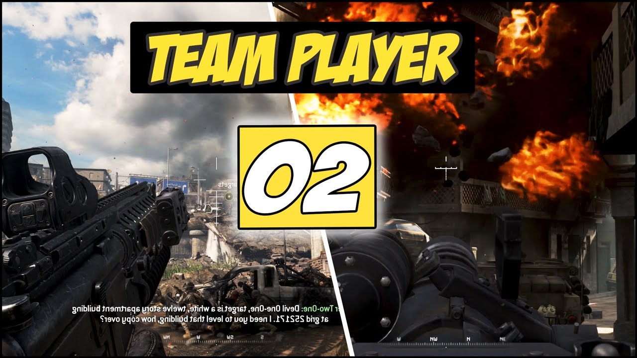 Modern Warfare 2 Remastered Campaign Gameplay Part 2 "Team Player" (MW2 ...