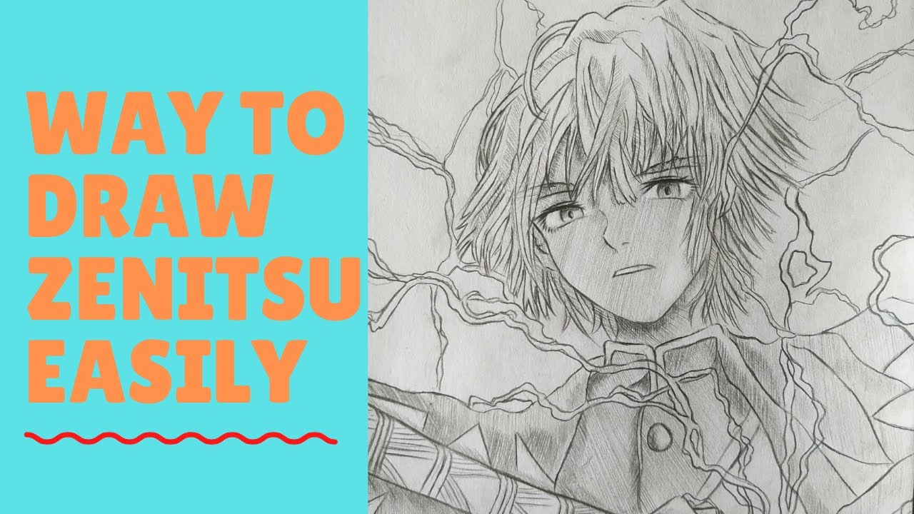 HOW TO DRAW ZENITSU AGATSUMA | PENCIL DRAWING - YouTube