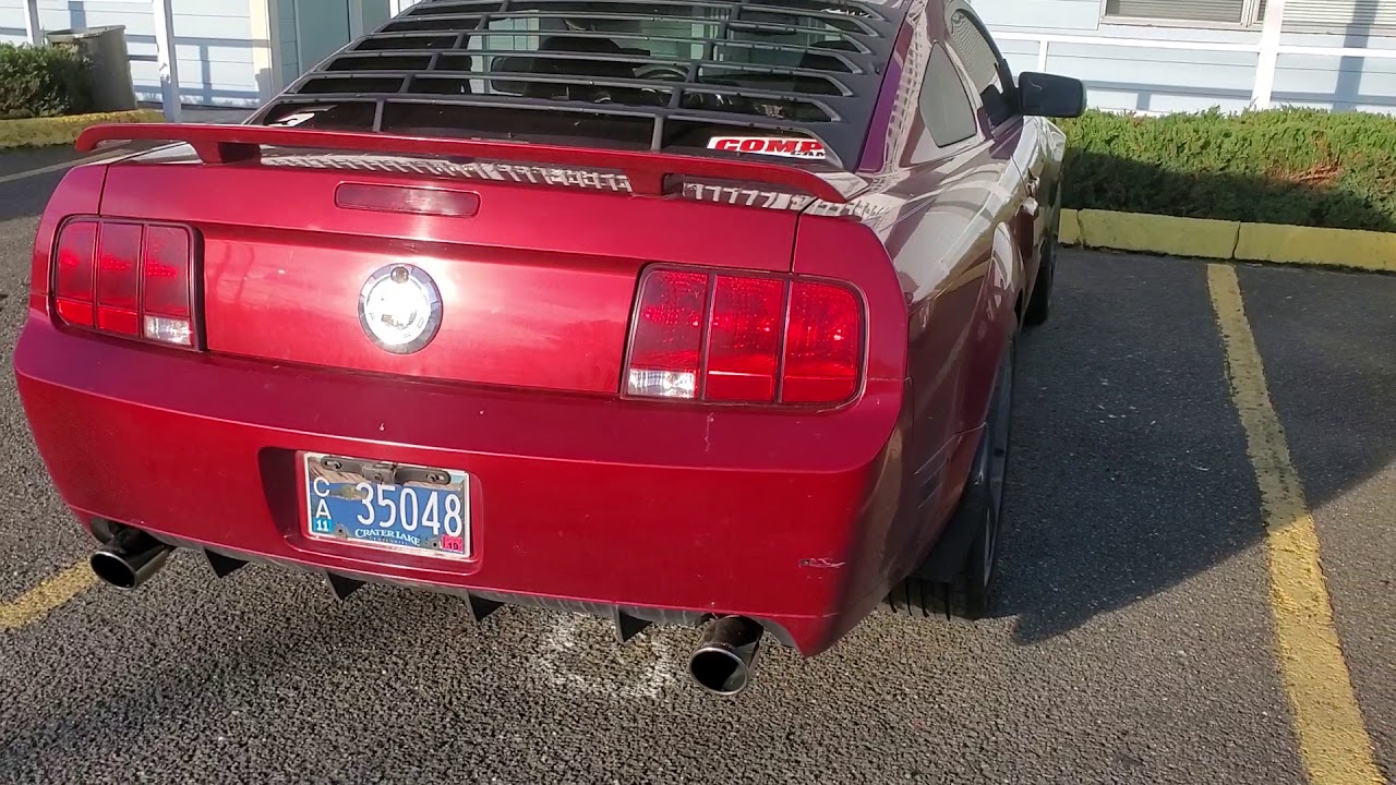 Cammed v8 mustang - YouTube