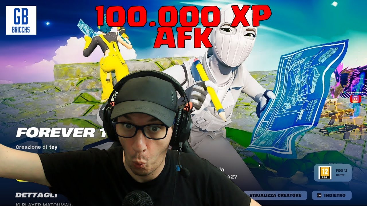 100.000 XP in Fortnite CHAPTER 5 SEASON 4! (AFK XP Glitch Map Code ...