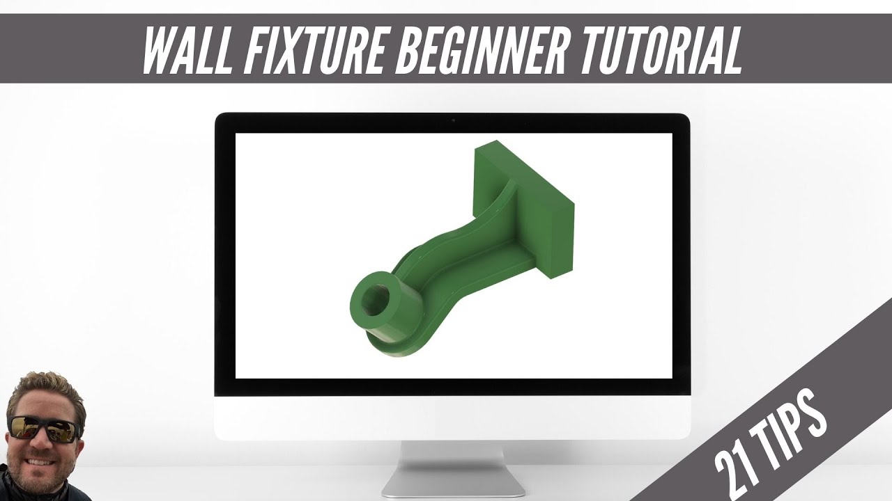 Fusion 360 - Wall Fixture Tutorial (21 Tips Beginners Should Know ...