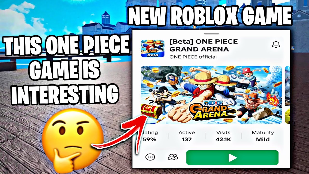 This New Official One Piece Roblox Game is Interesting! One Piece Grand ...