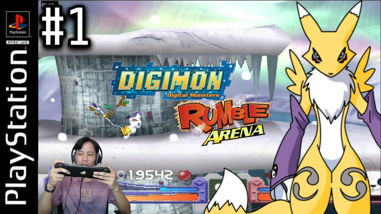 Renamon part 1 | Digimon rumble arena PS1 - YouTube