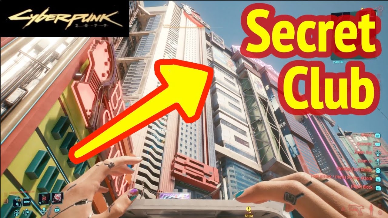 Reach Secret Club in Cyberpunk 2077: Go Back Inside The Atlantis Shown ...