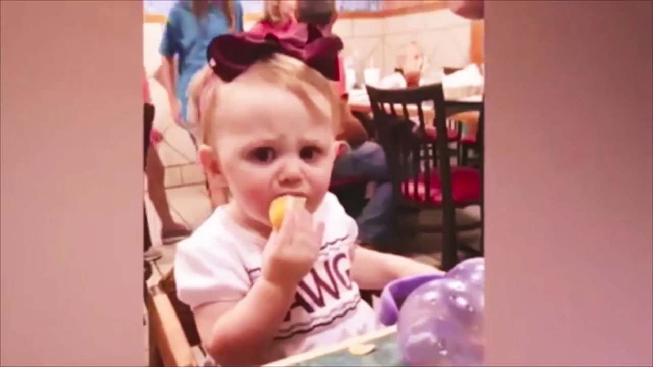 bebes comiendo limon por primera vez - YouTube