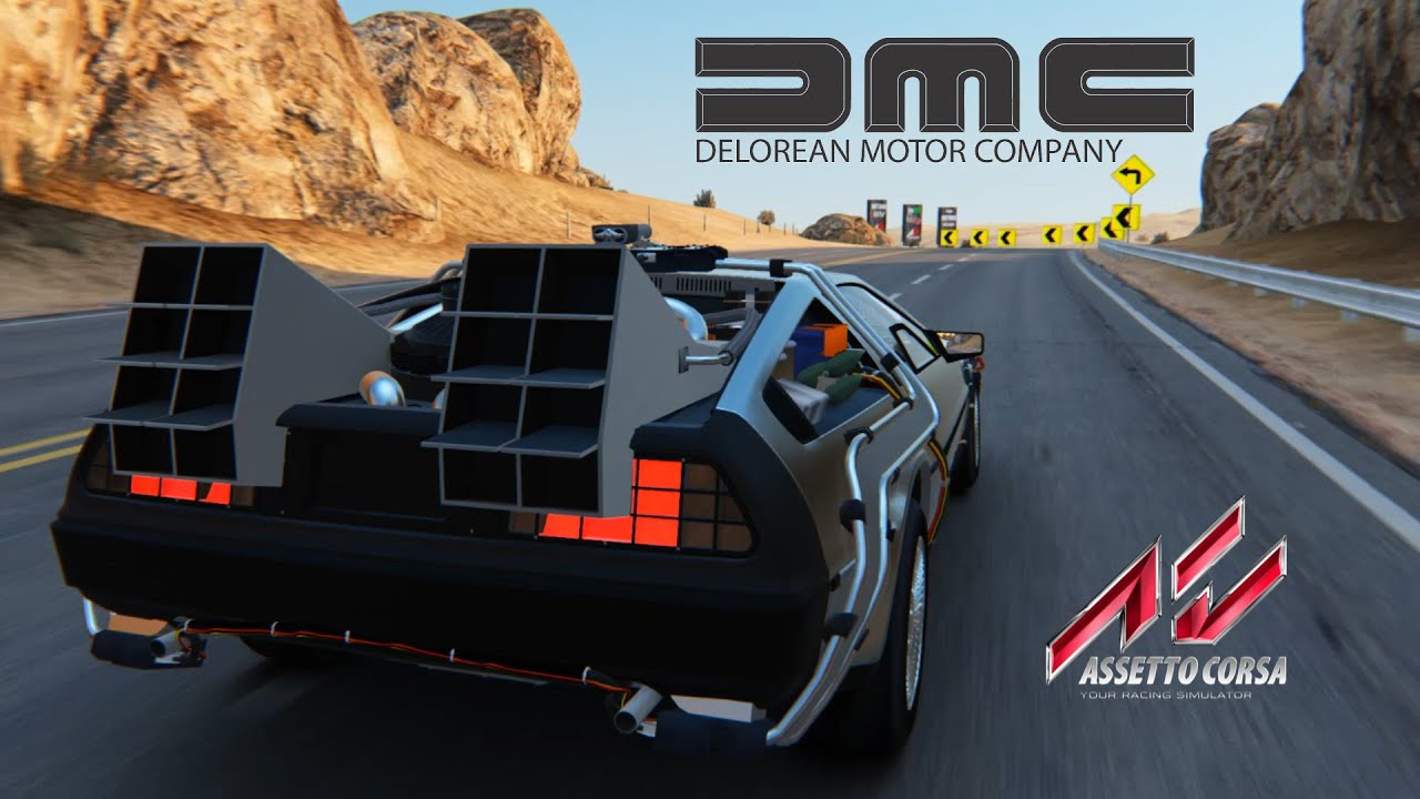 DMC DeLorean from "Back to the Future" + Classic Version | ASSETTO ...