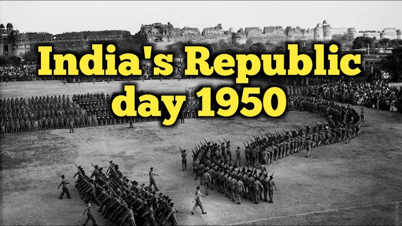 India's republic day parade in 1950 to 1980 || Old rare photos of India ...