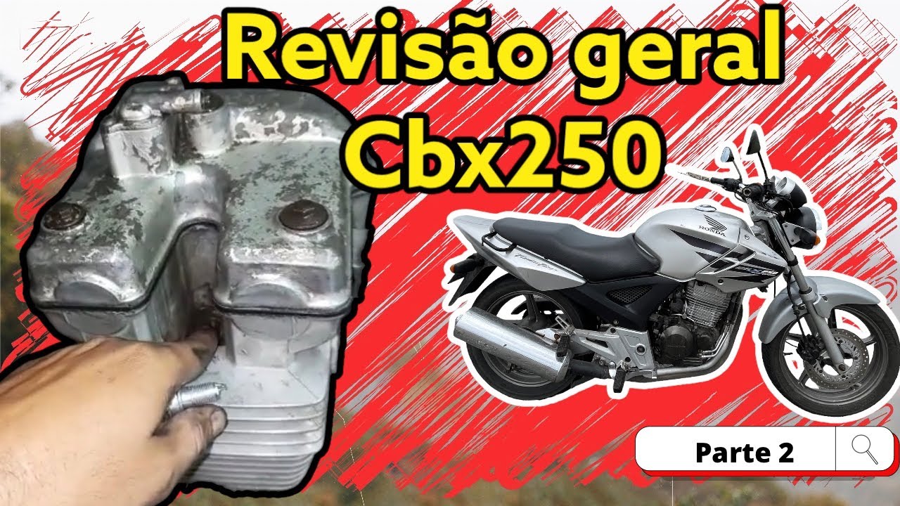 🔧Revisão geral Cbx 250 com serviço no motor/ valor, dicas e defeitos ...