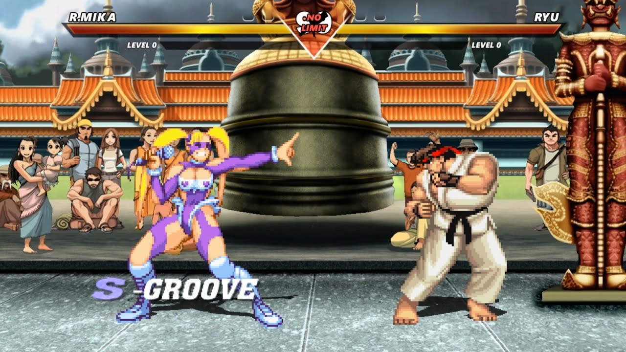 R MIKA vs RYU - The most epic fight ever made ! - YouTube