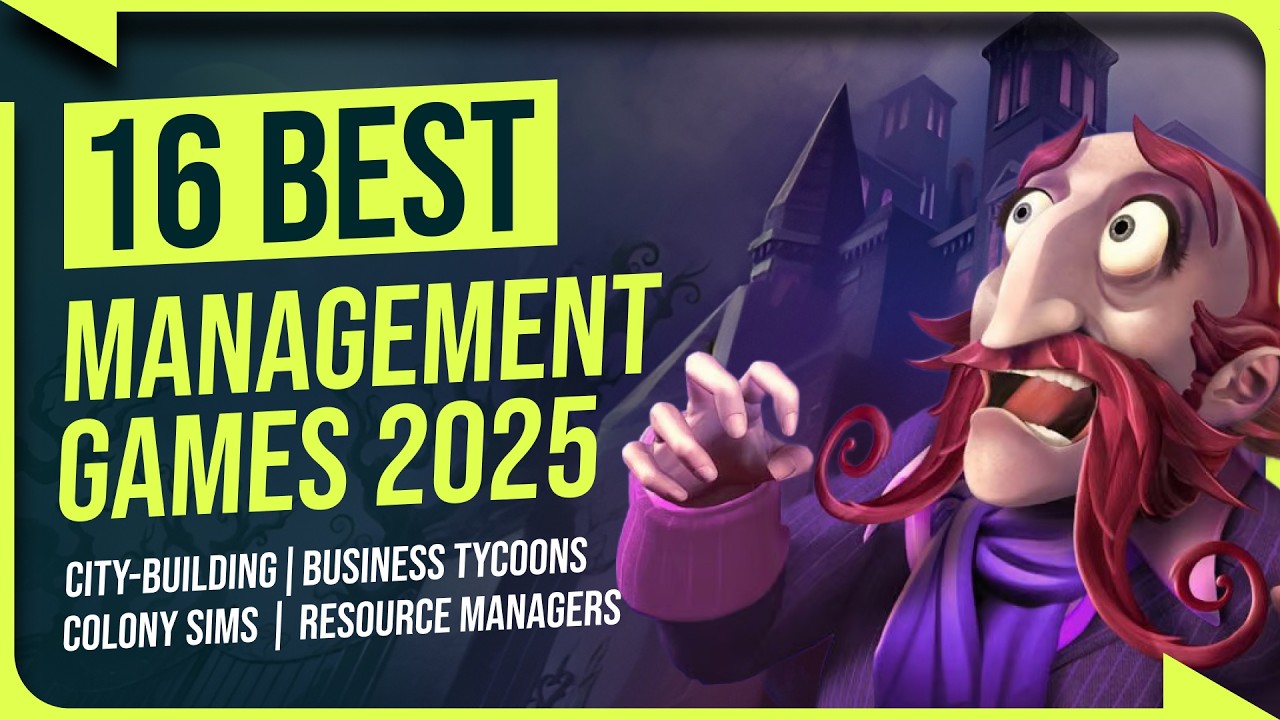 16 BEST Management Games to Follow in 2025 | City Building, Colony Sims ...