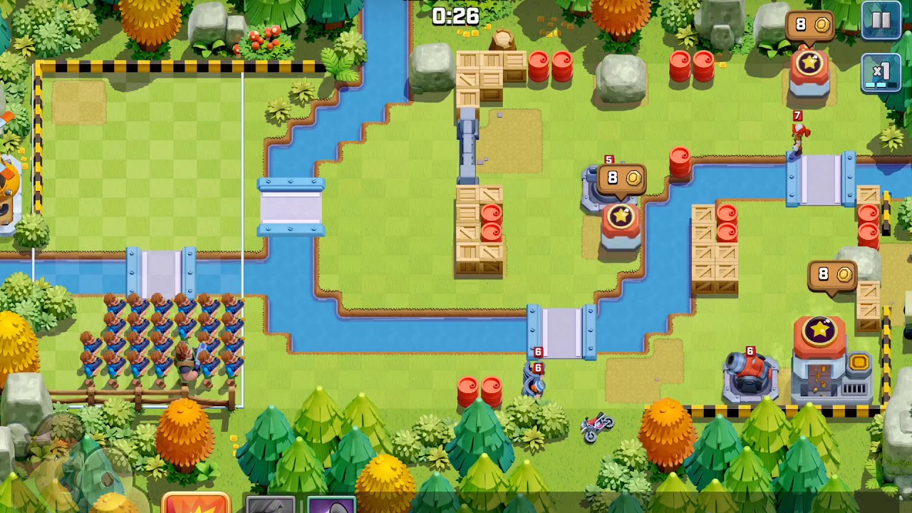 THE BEST "RUSH WARS" ARMY compositions - YouTube