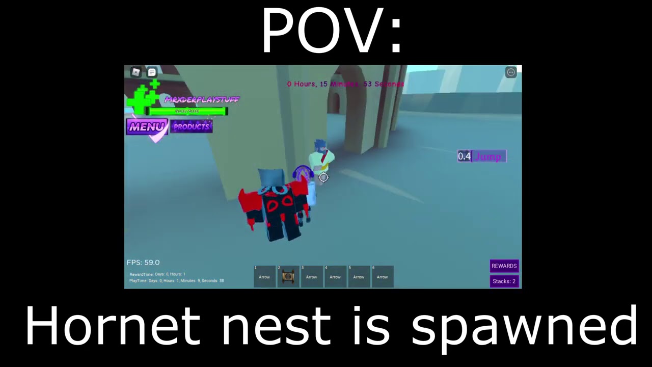 AUT Grinding For Hornet Nest Be like: - YouTube