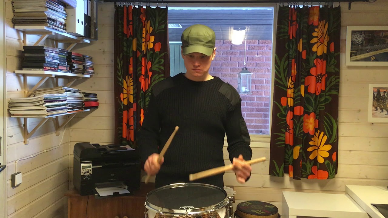 Teemu Leppänen - Rudimental Performance 4 (By Ken Mazur) - YouTube