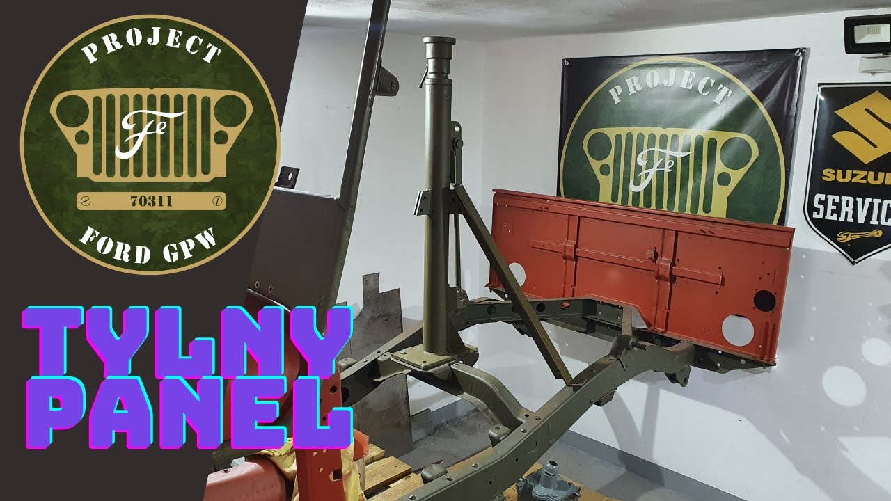 PROJECT FORD GPW 70311 - Jeep Willys MB - Tylny Panel - Back Panel ...