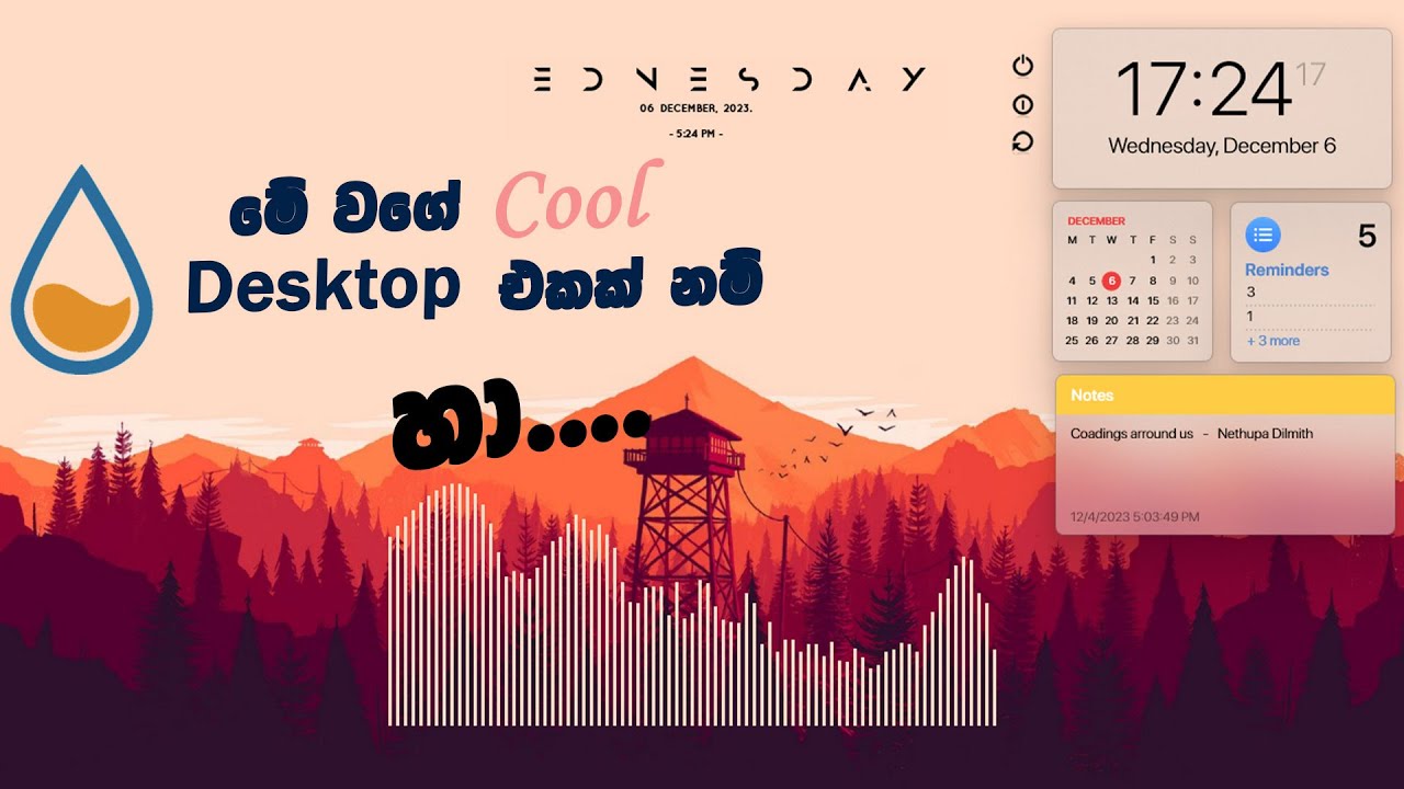 How To Make Your Desktop Like Cool And Professional. - YouTube