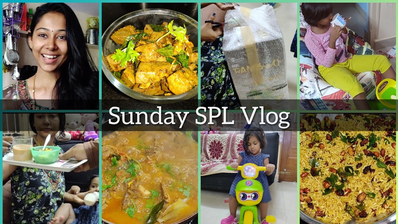 Sunday Vlog|| Mutton Lever Fry|| Mutton Curry Recipe|| Atukula/Chudva ...