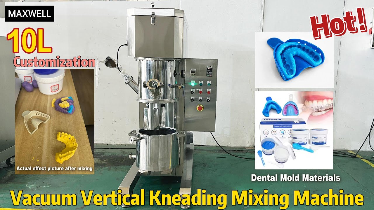 Expert Guide to 10L Vacuum Vertical Kneading Mixing Machine for Dental ...