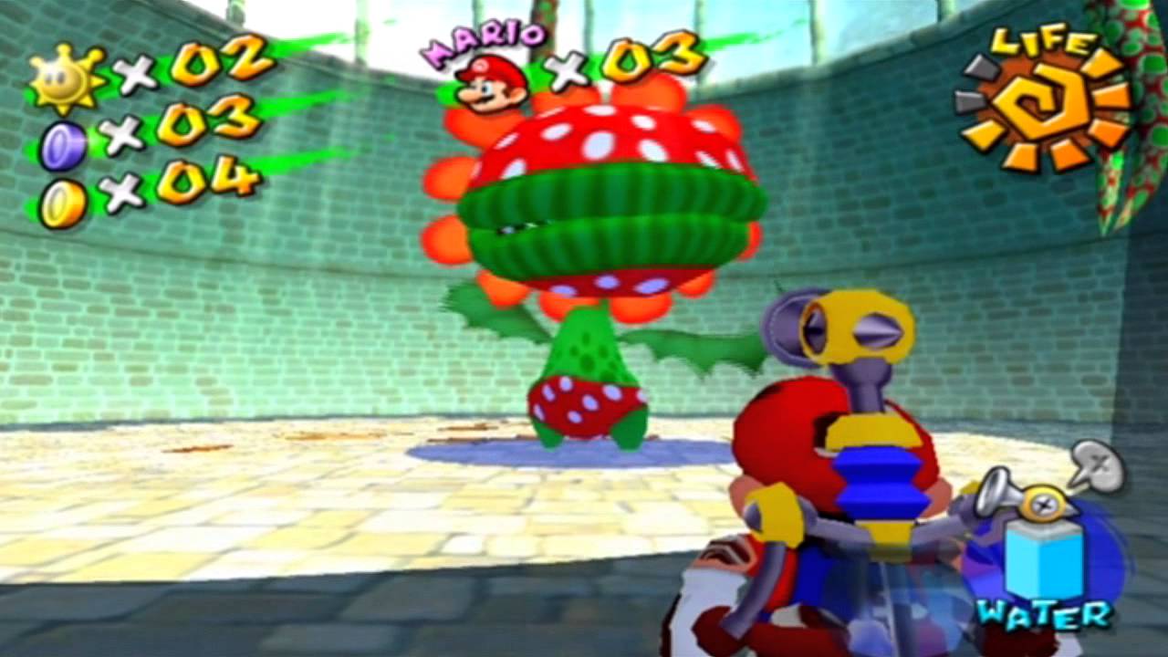 Super Mario Sunshine Playthrough - Part 2 - Fat Petey Piranha - YouTube