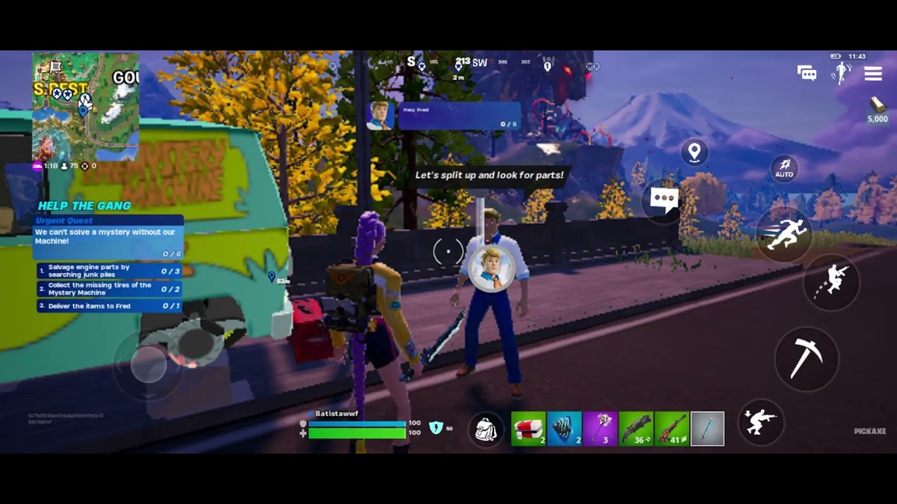 Complete Fred, Velma, Daphne, and Shaggy's Found Quests #fortnite # ...