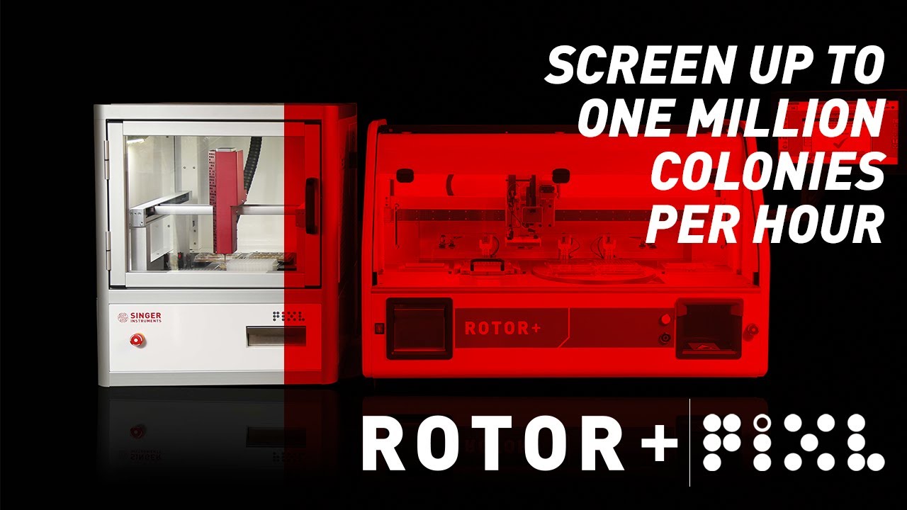 High-throughput precision colony transfer at ultra-high densities: ROTOR+ PIXL - Singer ...