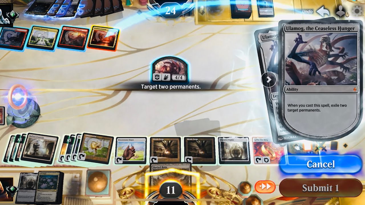 Ulamog, the Ceaseless Hunger | Magic: The Gathering Historic ranked 9 ...