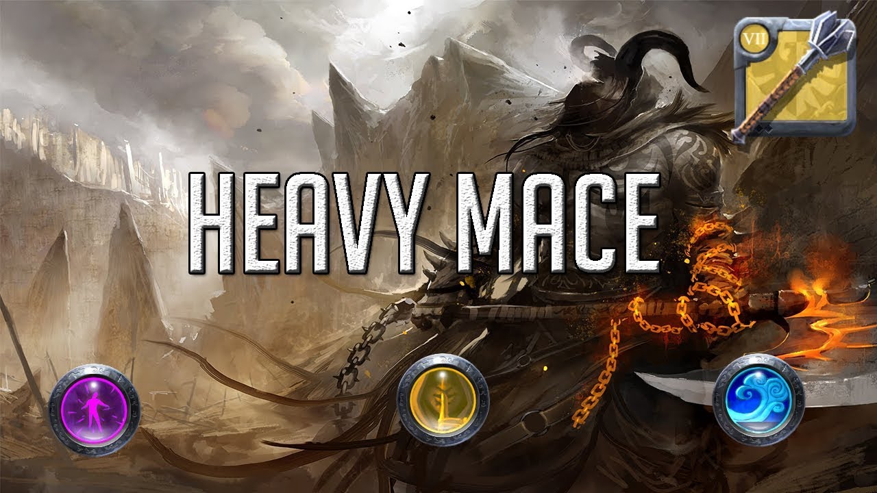 Albion Online | WEAPON OVERVIEW - HEAVY MACE | IN DEPTH PVP GUIDE - YouTube