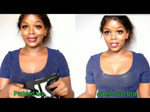 No More Push up Bra.Open Bust Bra Try ON.Fat Girls Life Hacks