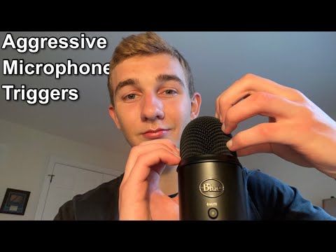Asmr INTENSE microphone triggers asmr mic scratching - YouTube