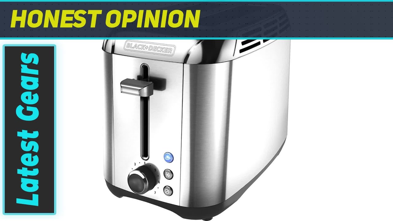 Black + Decker Rapid Toast 2-Slice Toaster - Best Budget Toaster for ...
