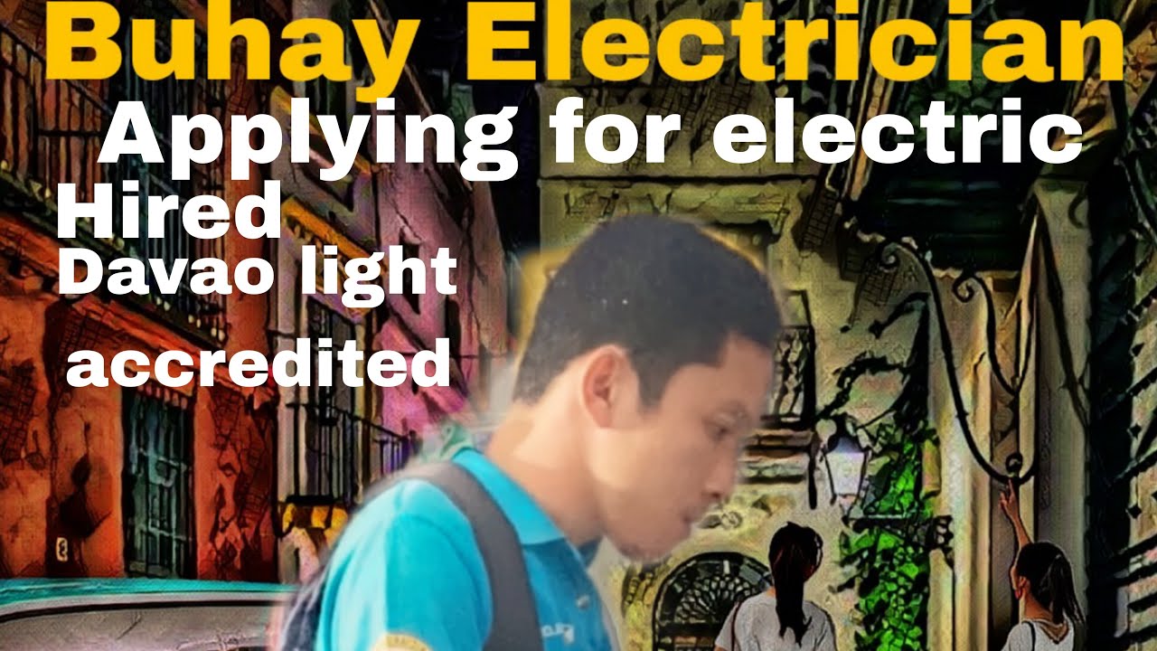 Applying for electric DLPC [accredited electrician Davao light - YouTube
