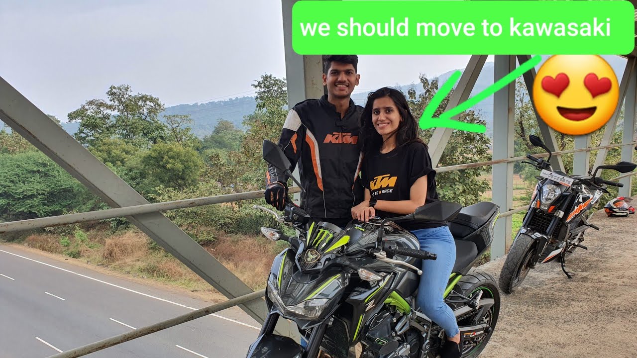 When KTM duke 390 rider Riding a superbike for the very first time in ...