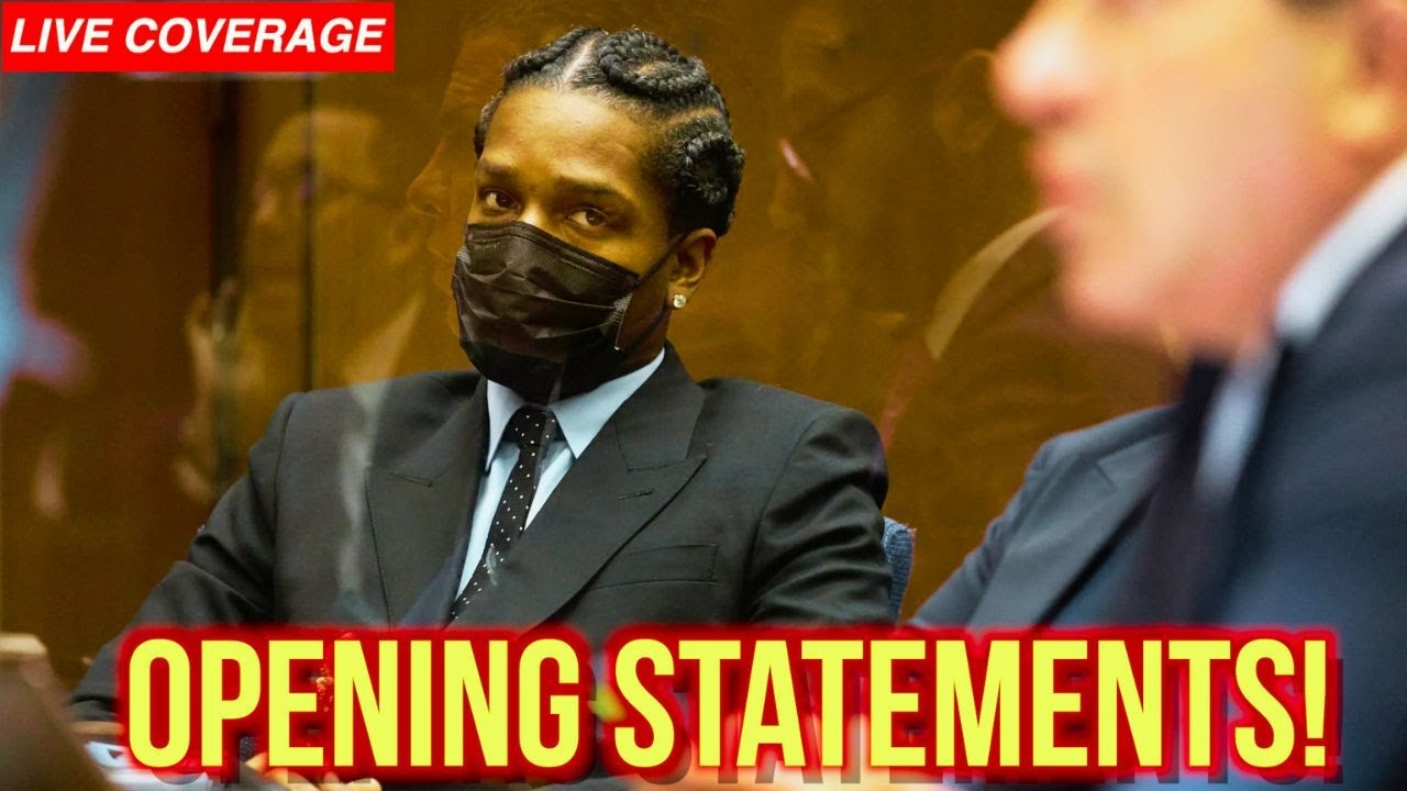BREAKING! LIVE COVERAGE of ASAP ROCKY TRIAL! Opening Statements--Day 1 ...