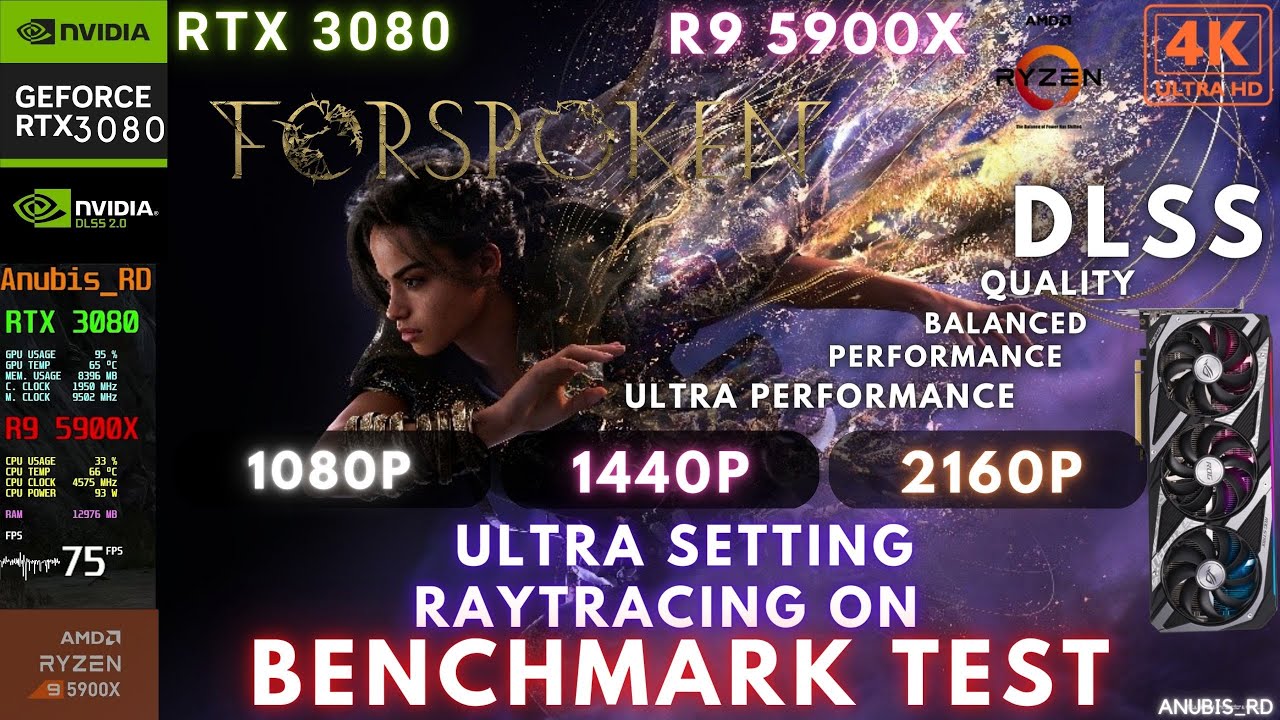 FORSPOKEN | PC PERFORMANCE TEST | RTX ULTRA SETTING 1080P 1440P 2160P ...