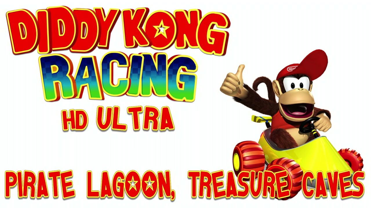 Diddy Kong Racing: Pirate Lagoon, Treasure Caves HD - YouTube